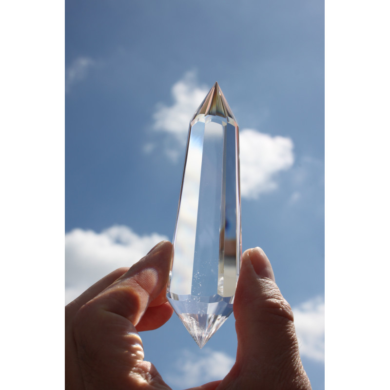 Vogel Cut Maha Cohan 8 Gate Phi Crystal with Phantoms