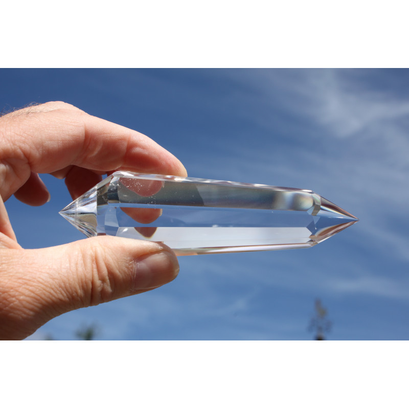 Vogel Cut Maha Cohan 8 Gate Phi Crystal with Phantoms