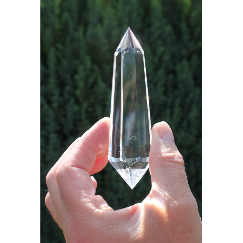 Vogel Cut Maha Cohan 8 Gate Phi Crystal with Phantoms